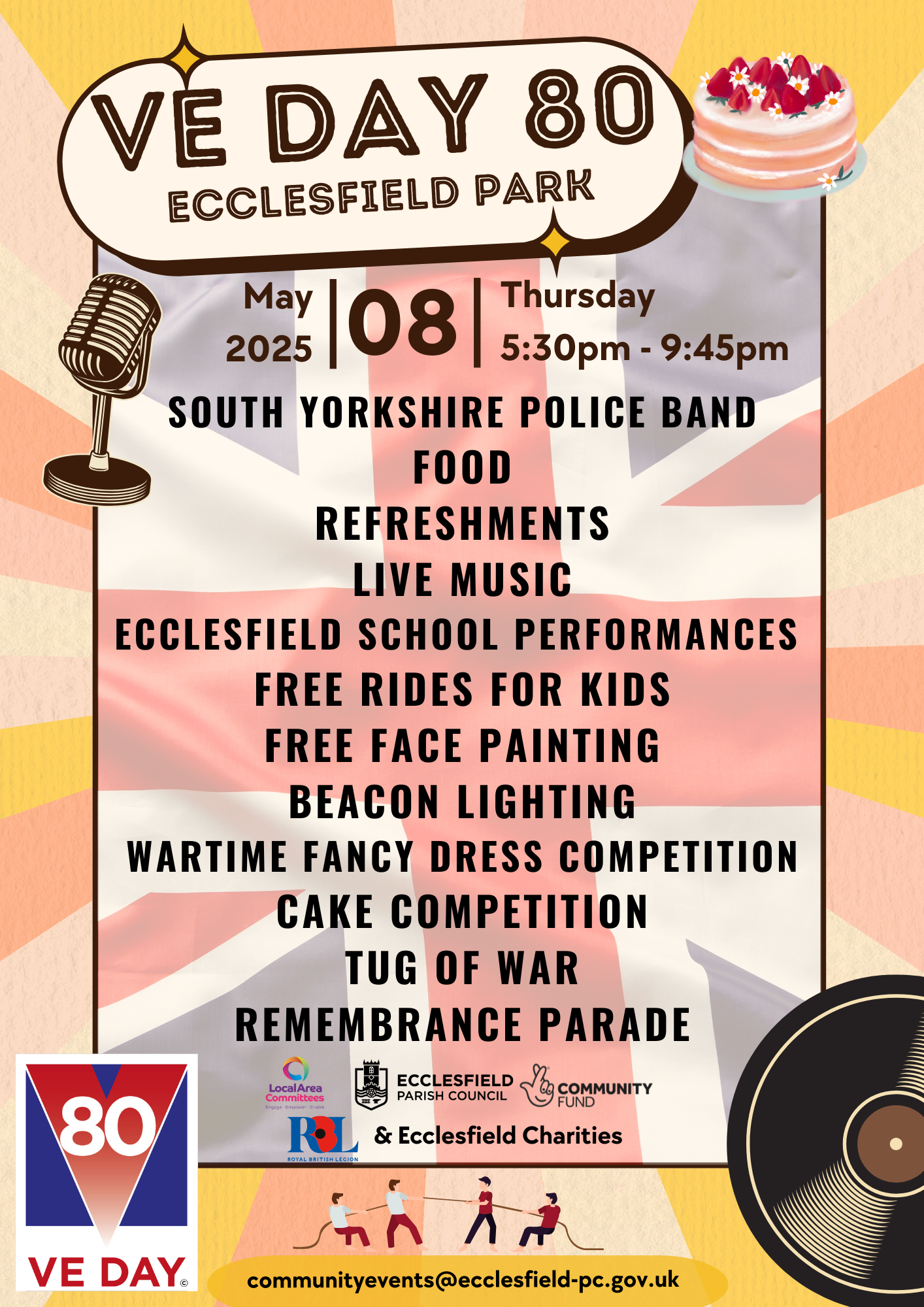 VE Day Celebrations in Ecclesfield Park | Coit Primary School